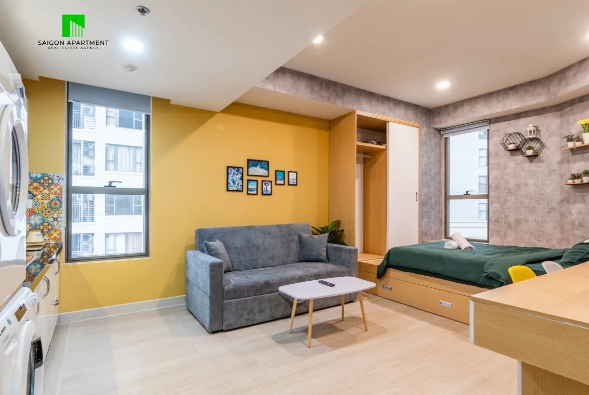 The Tresor modern studio apartment for rent in District 4