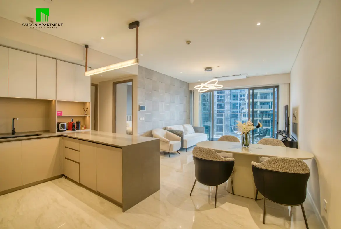 Bright modern The Opera 2 bedroom apartment for rent in D2