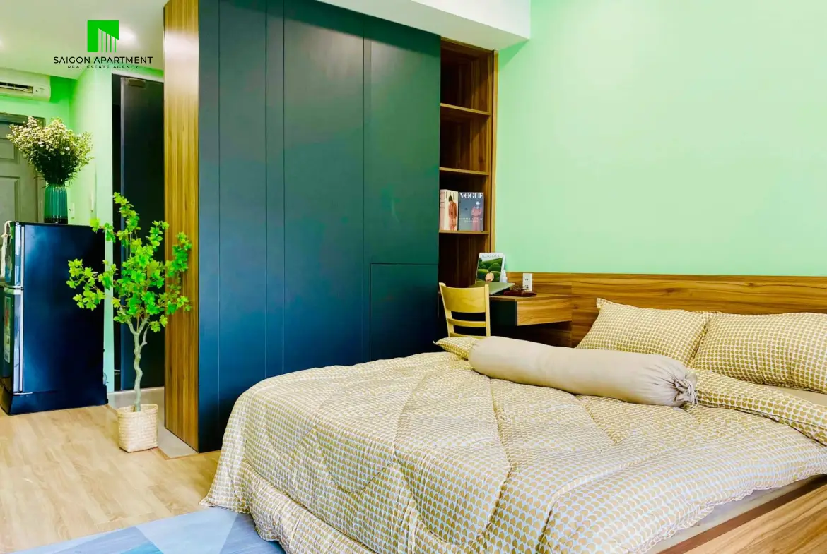 Nice & affordable serviced studio for rent in Binh Thanh (1)