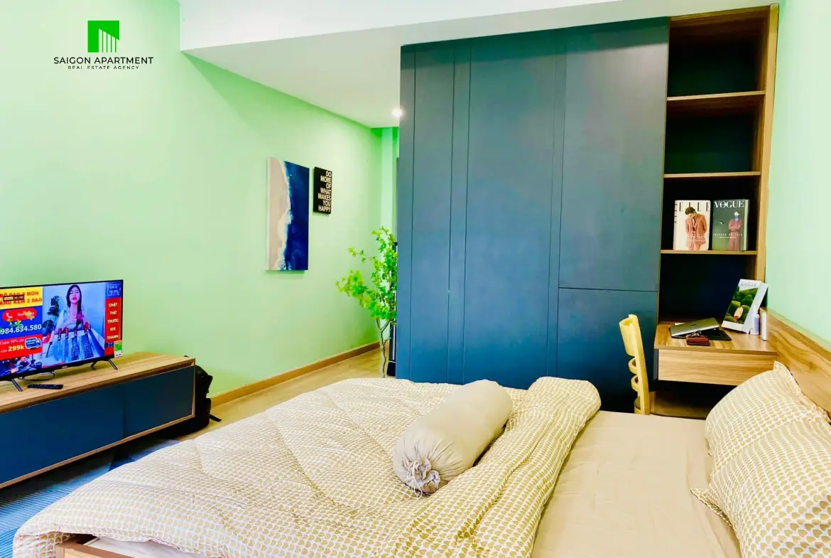 Nice & affordable serviced studio for rent in Binh Thanh (1)