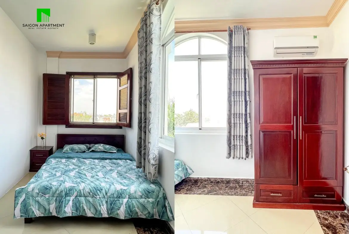 Spacious 1 bedroom serviced apartment for rent in Thao Dien