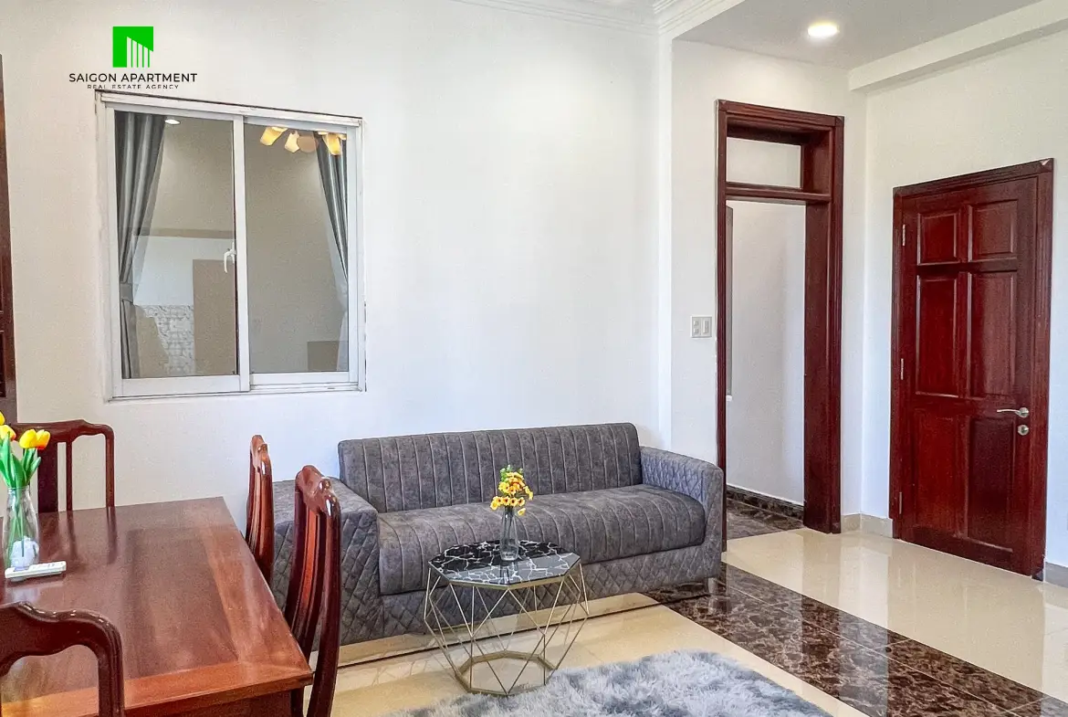 Spacious 1 bedroom serviced apartment for rent in Thao Dien