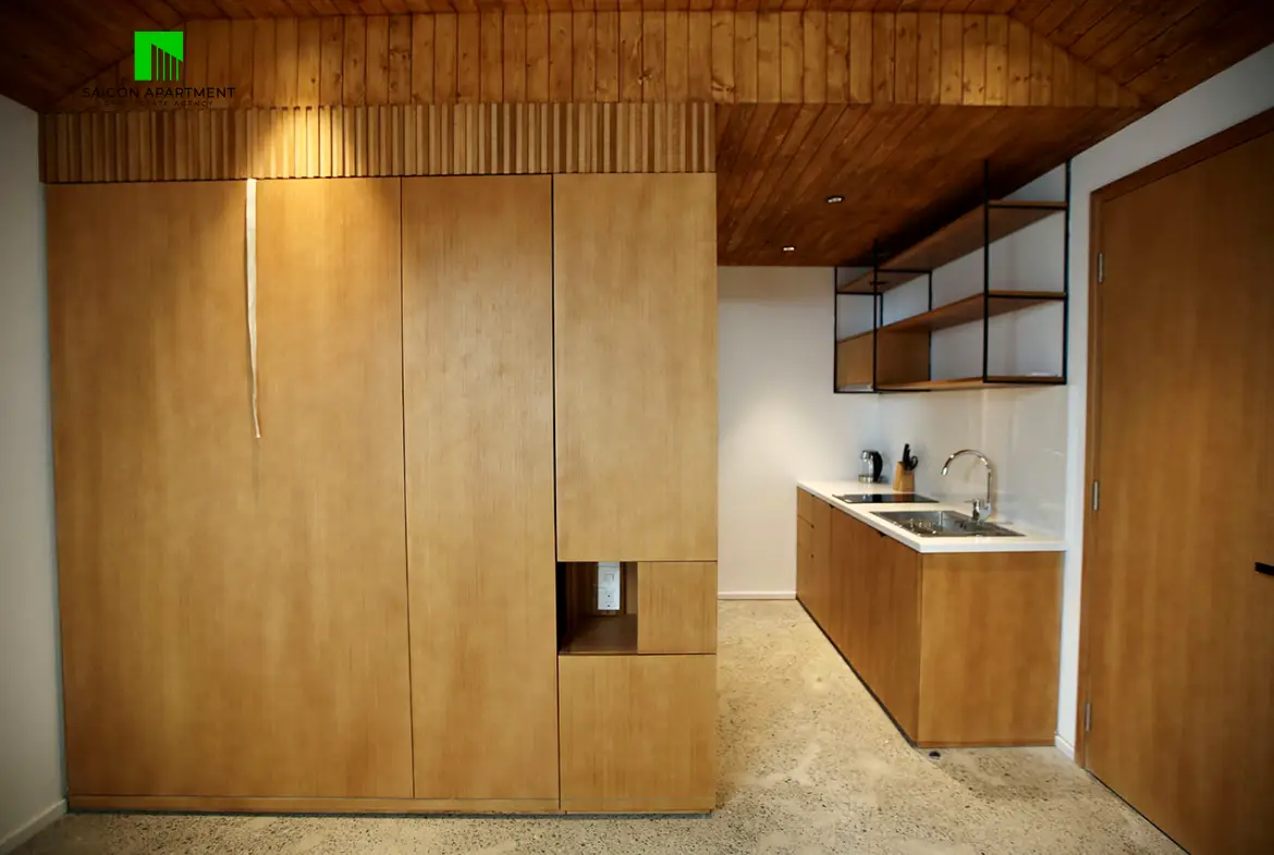 Minimalist studio apartment with refined design in Dist 3