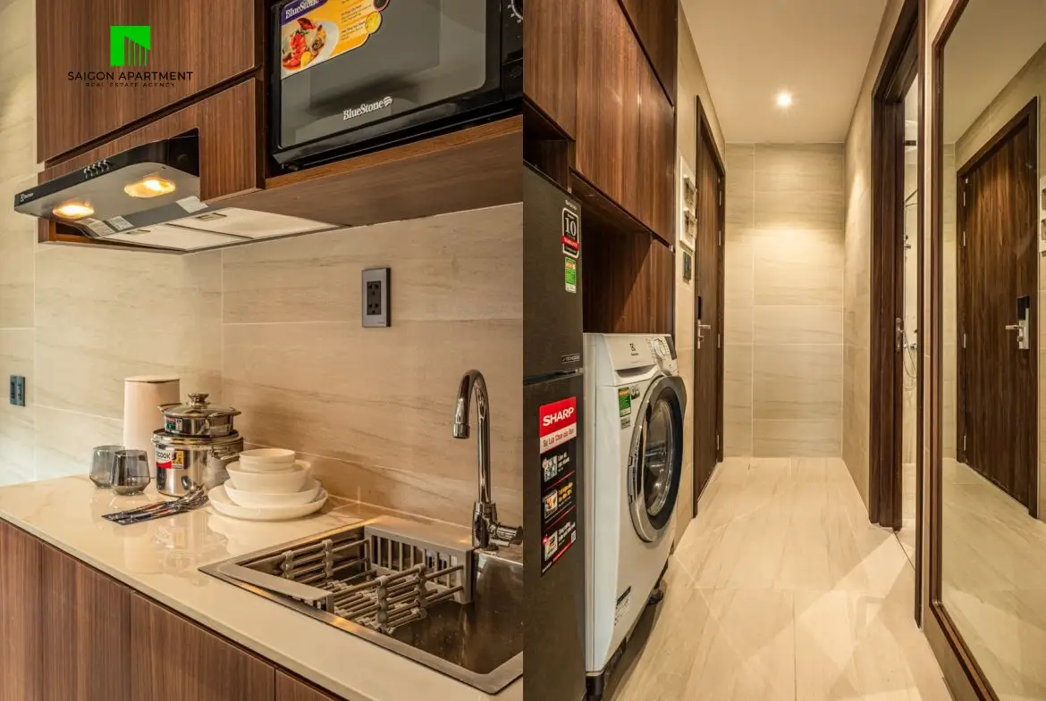 Nice decor serviced apartment for rent in Phu Nhuan Dist (1)