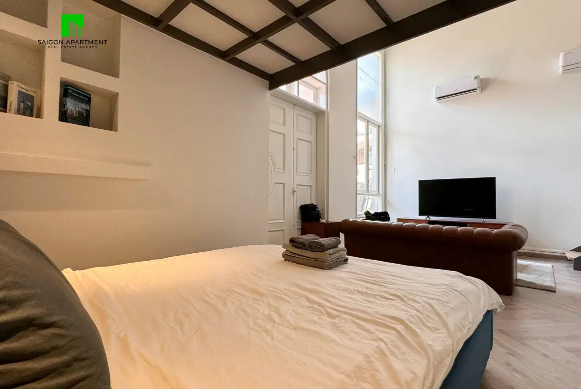 Nice loft serviced apartment for rent in District 2 HCMC