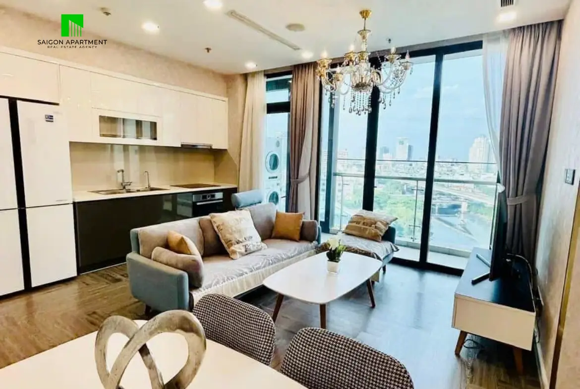 Nice view 2 bedroom apartment for rent in Vinhomes Dist 1