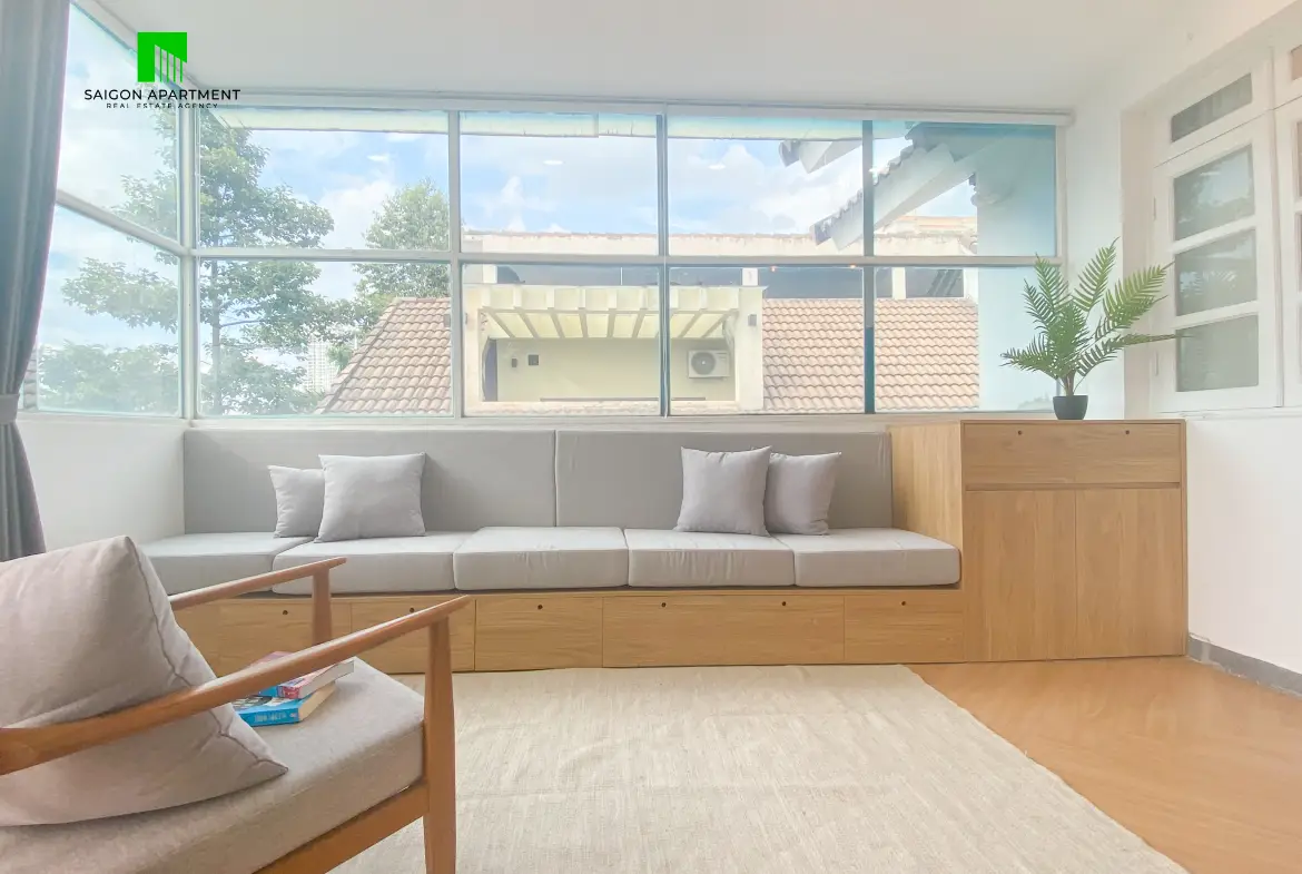 Rooftop 2 bedroom apartment for rent in District 2 HCMC