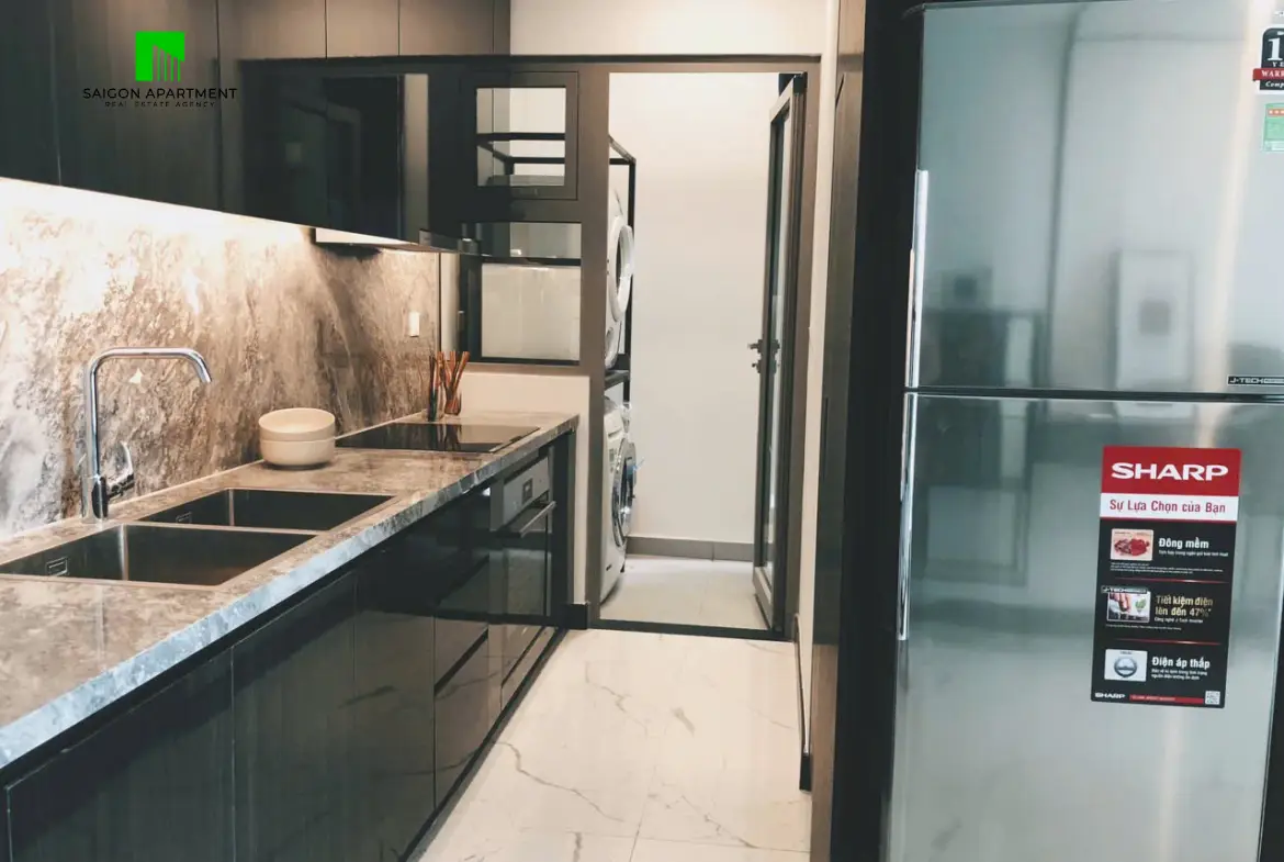 Stunning river view 1 bedroom apartment for rent in HCMC